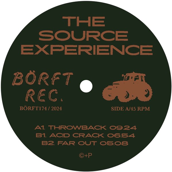 The Source Experience - Throwback - Borft174 - Börft Records